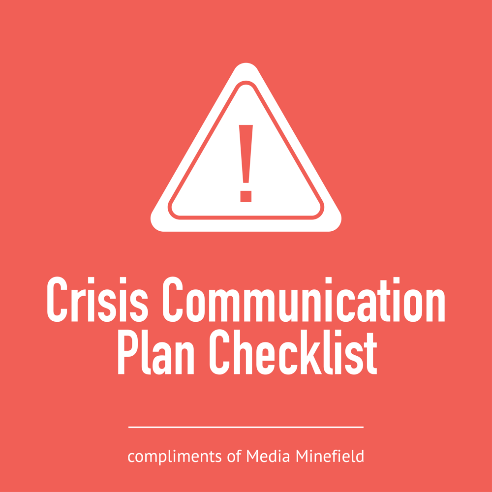 Crisis Plan Checklist